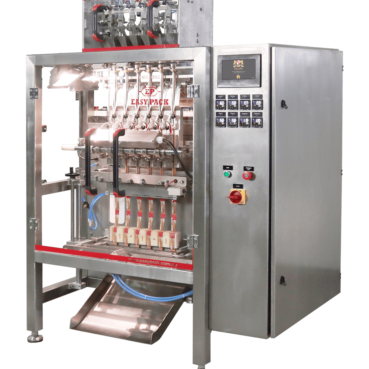 Our Vertical Form Seal Machines (VFFS) Machines | Easy Pack Machinery